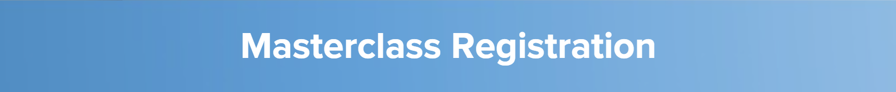 Masterclass Registration